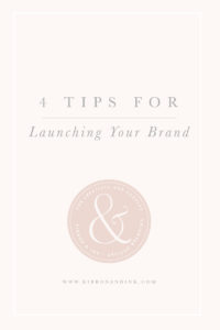 Branding and Web Design for Creatives | Brand Launch Ideas