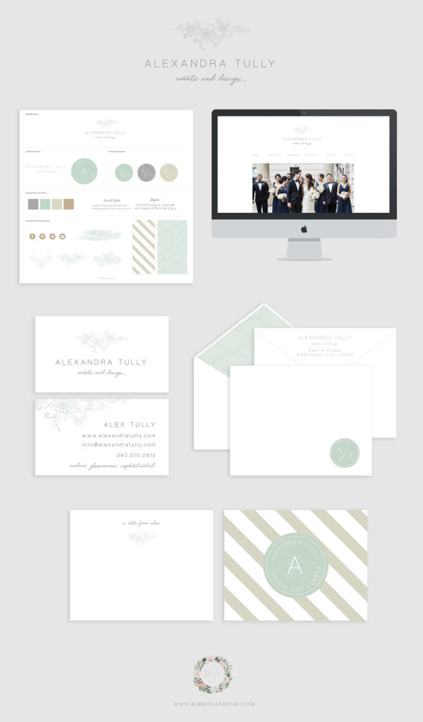 Prebuilt Brand Collection | Alexandra Tully Events - Ribbon & Ink ...