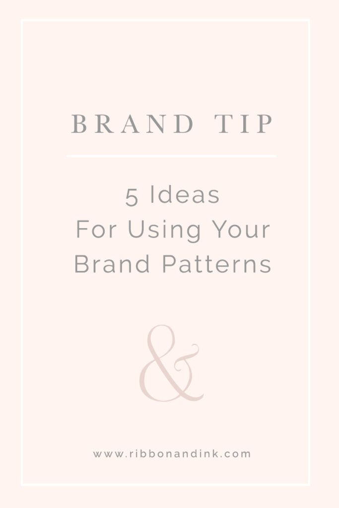 Branding for Wedding Businesses | 5 Ways for Using Brand Patterns