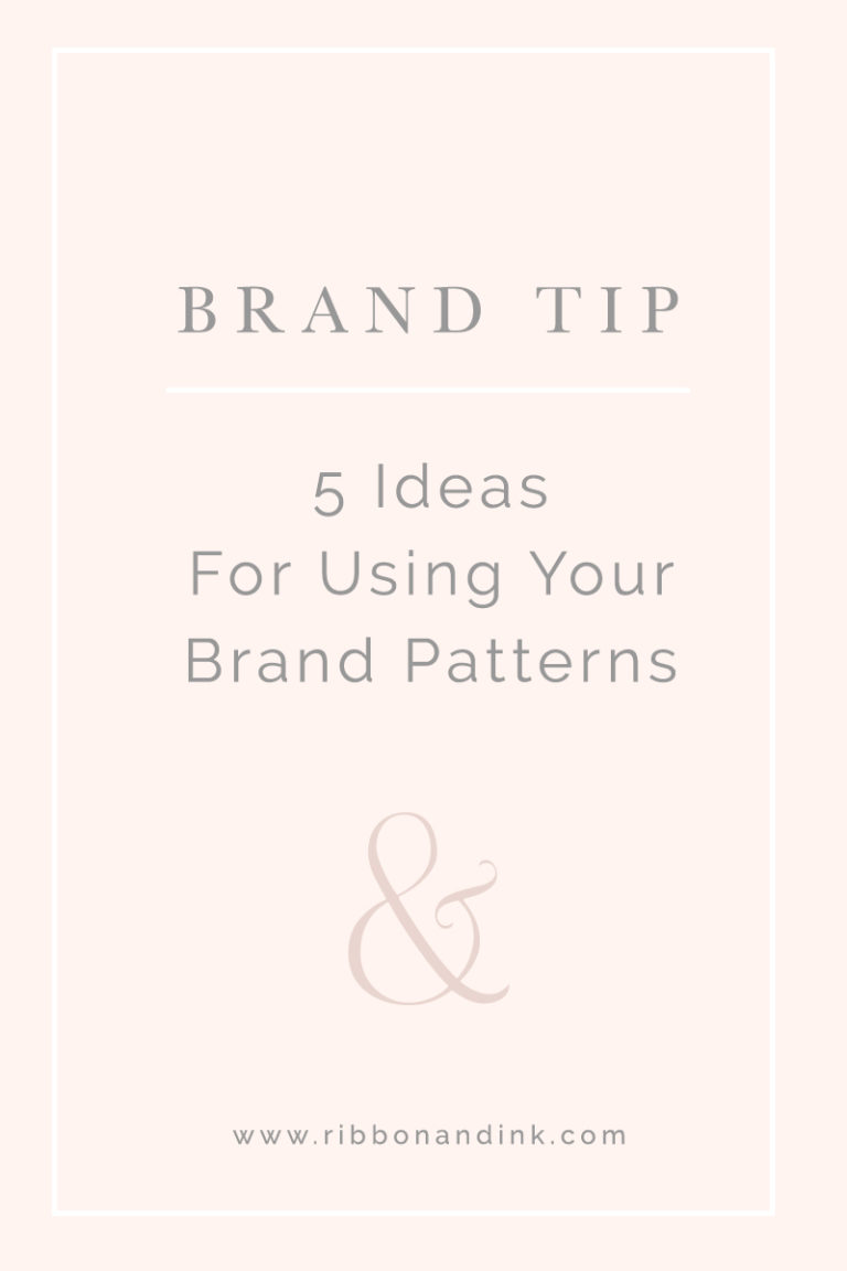 Branding for Wedding Businesses | 5 Ways for Using Brand Patterns