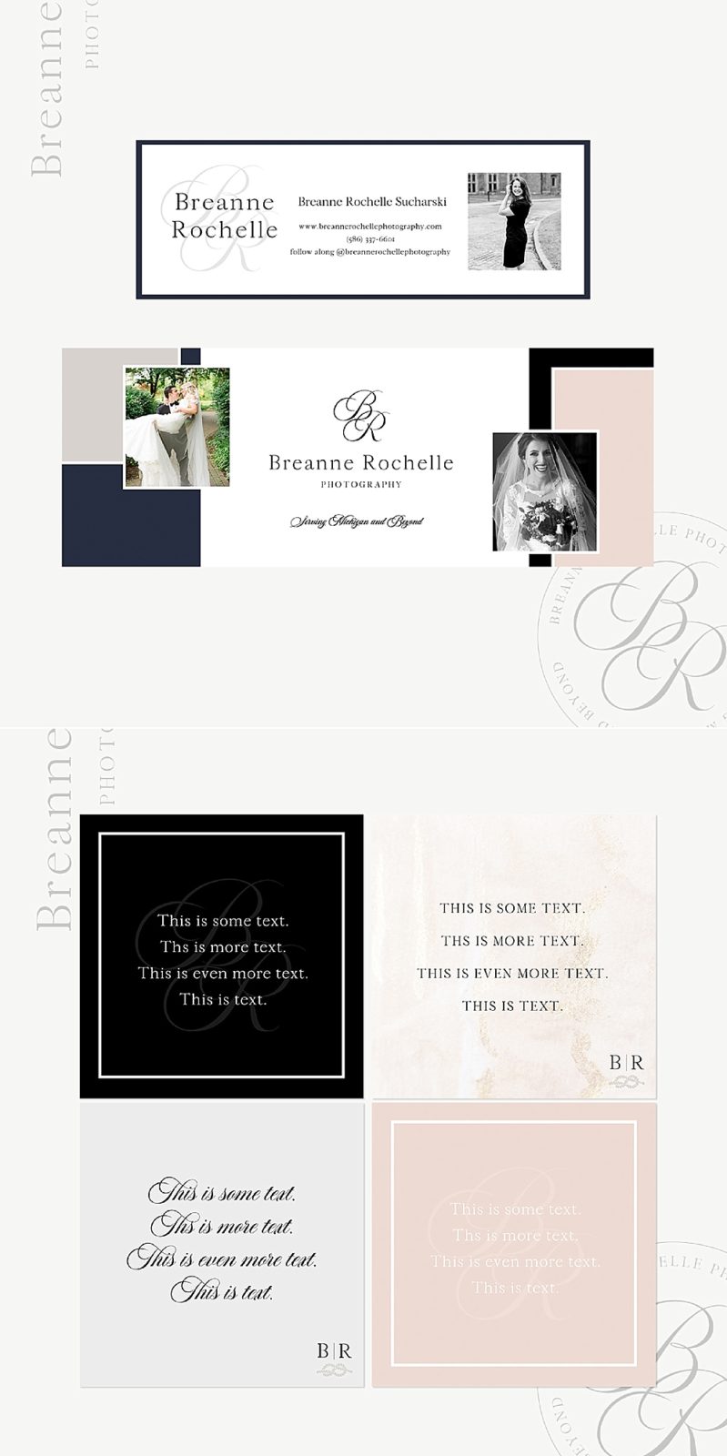 Branding for Wedding Businesses | Showit Website | Breanne Rochelle