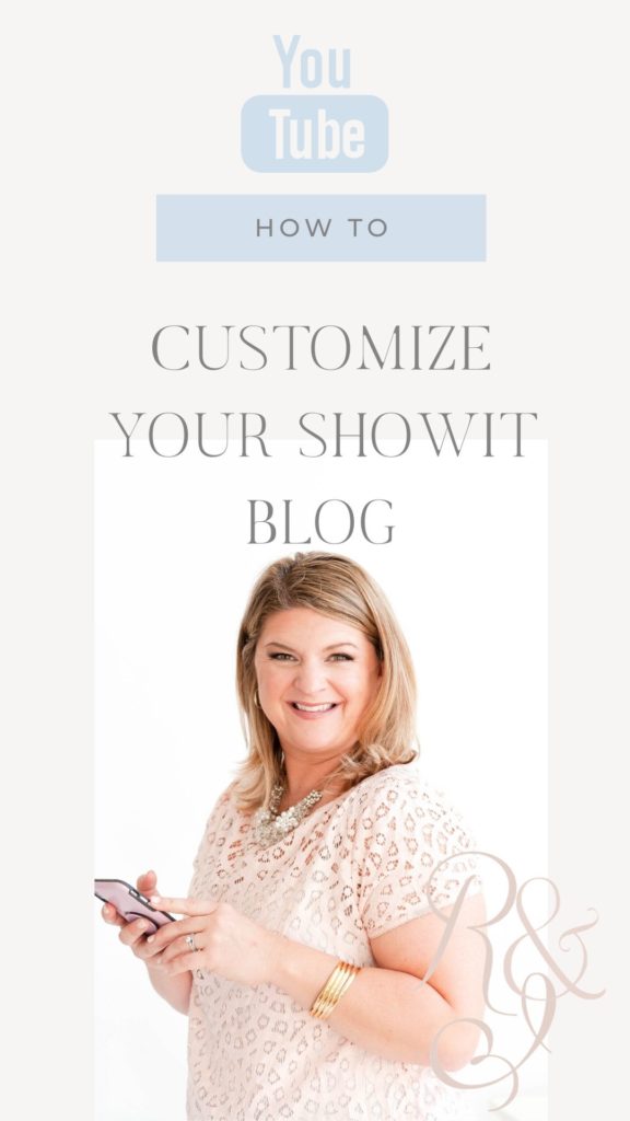 Branding for Creatives | Showit Youtube Tutorial