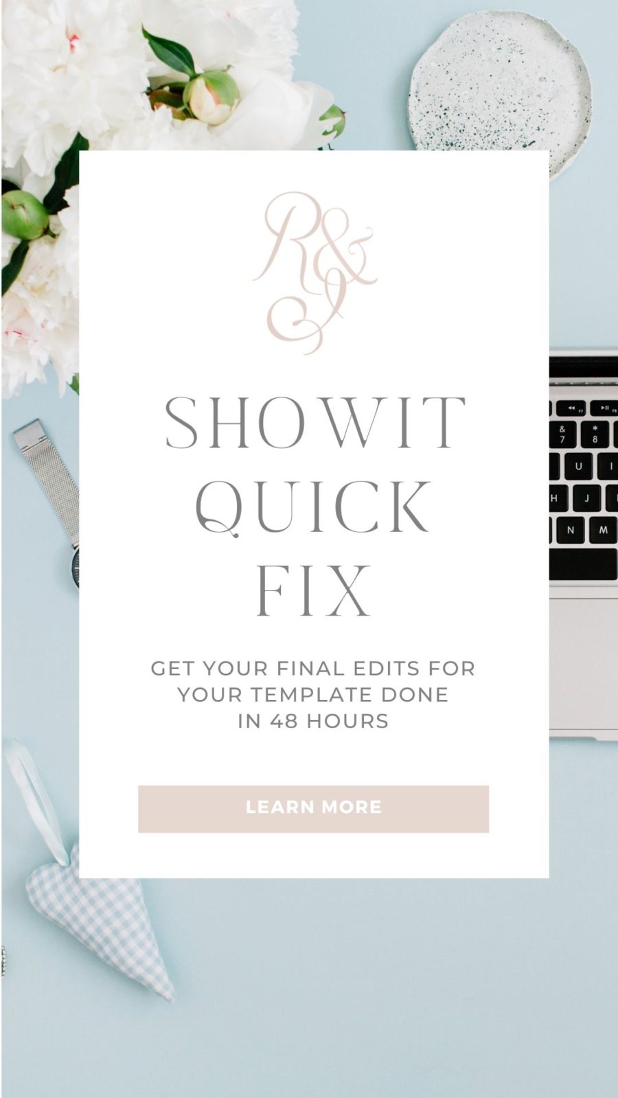 Showit Website Template Customizations | Showit Designer