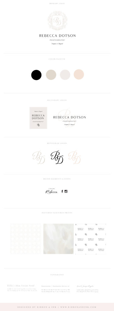Custom Branding and Showit Website for Wedding Photographer