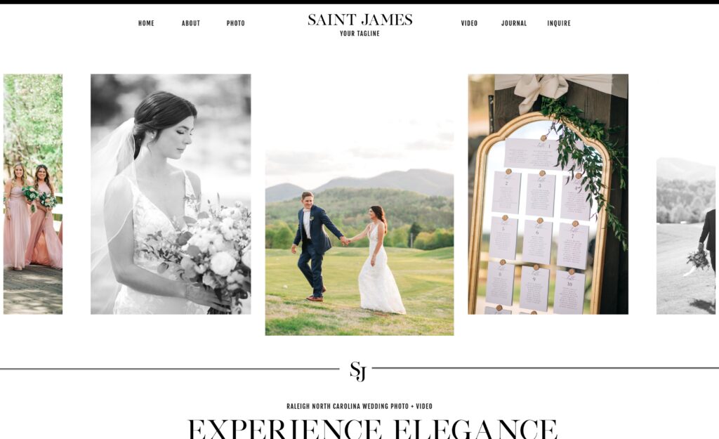 NEW Matching Semi-Custom Brand and Showit Website Template