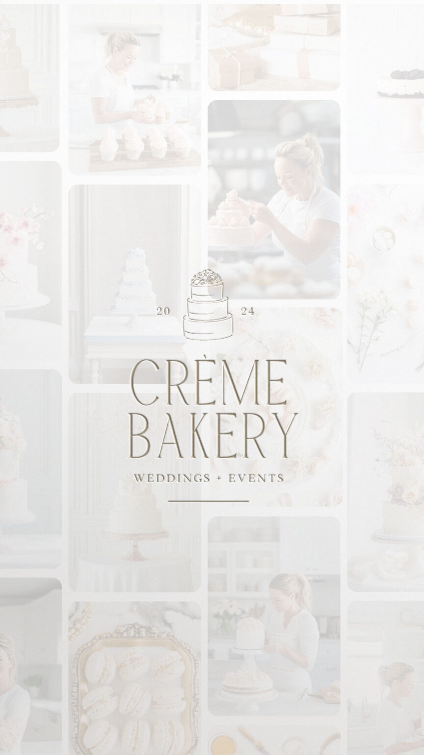 New Showit Website Template + Brand Set for Bakers